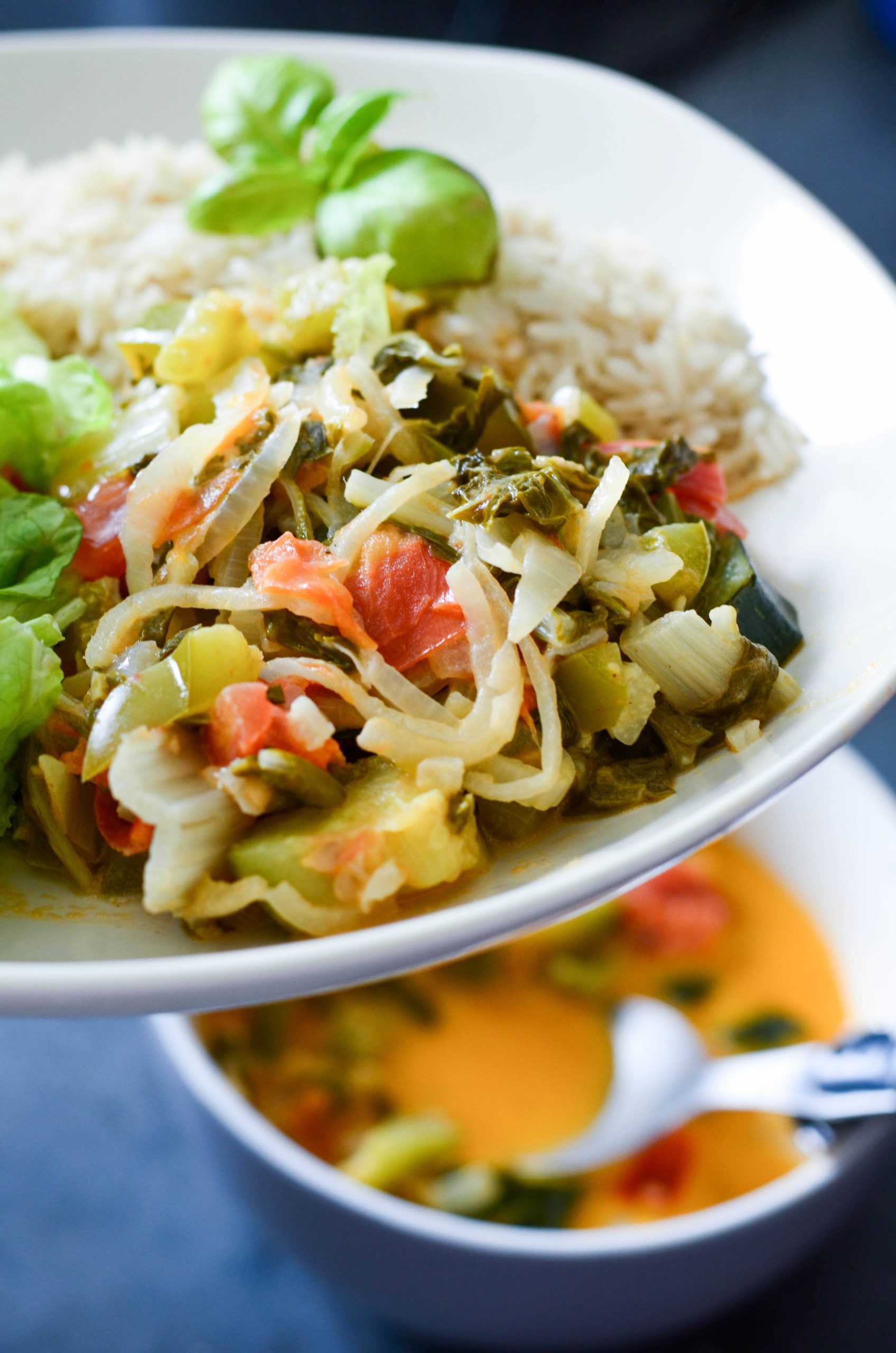 Côte de bette et courgette en sauce - Marine Boni - Diététicienne ...